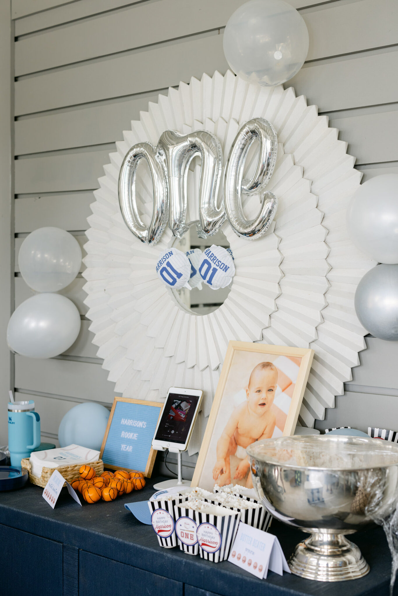 How to Throw an All-Star Sports Themed First Birthday Party - All About ...