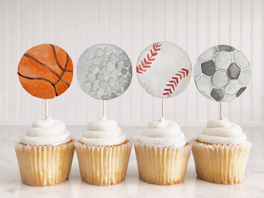 The Best Sports Birthday Invitations for a First Birthday or Toddler's ...