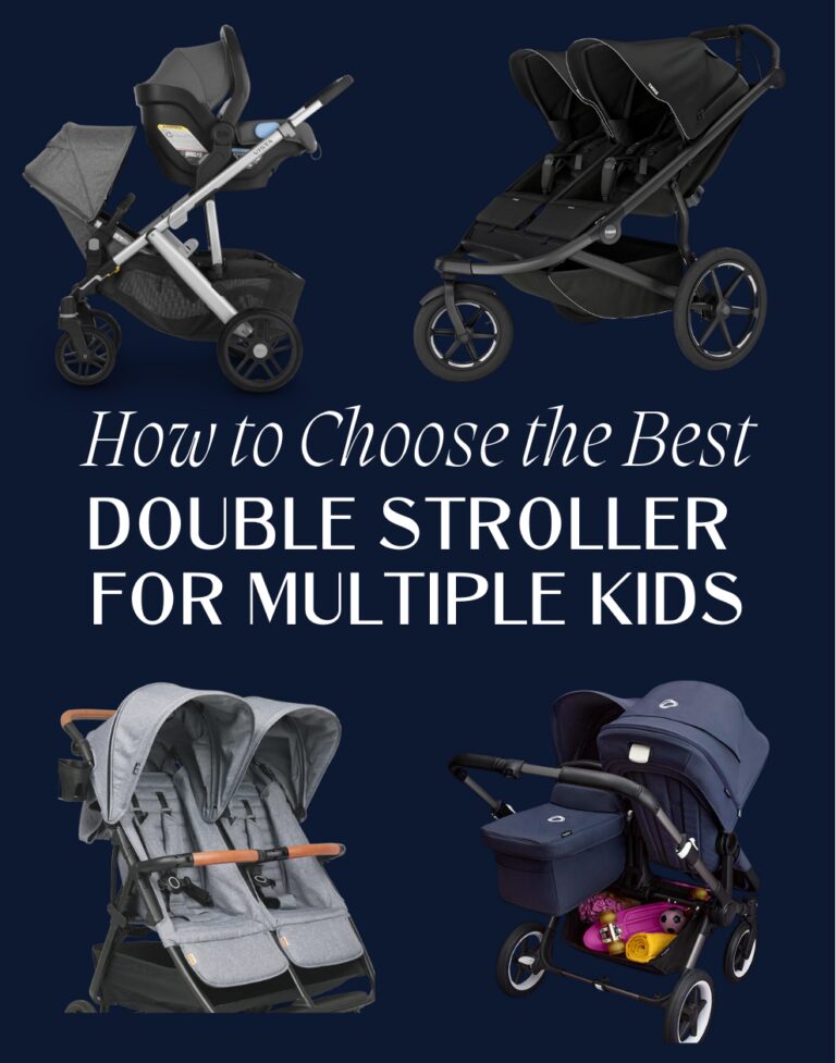 Comparing the Best Double Strollers for Multiple Kids - JetsetChristina